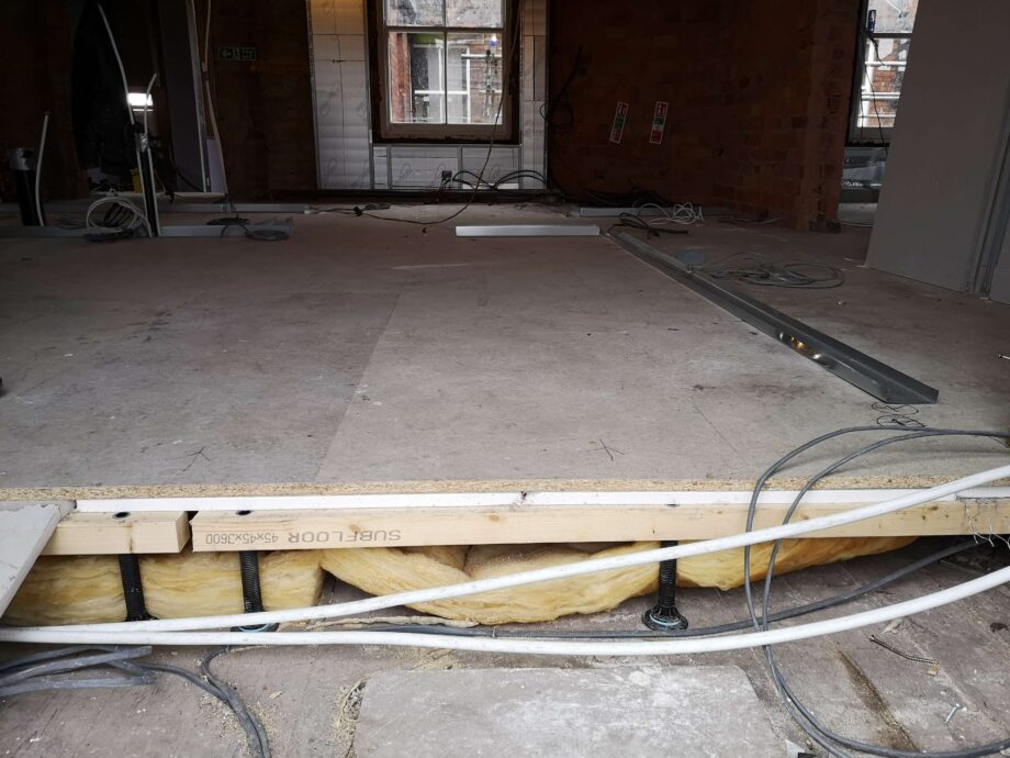 SubFloor Acoustic Floor, Gresham Nottingham UK - Floor Levelling ...